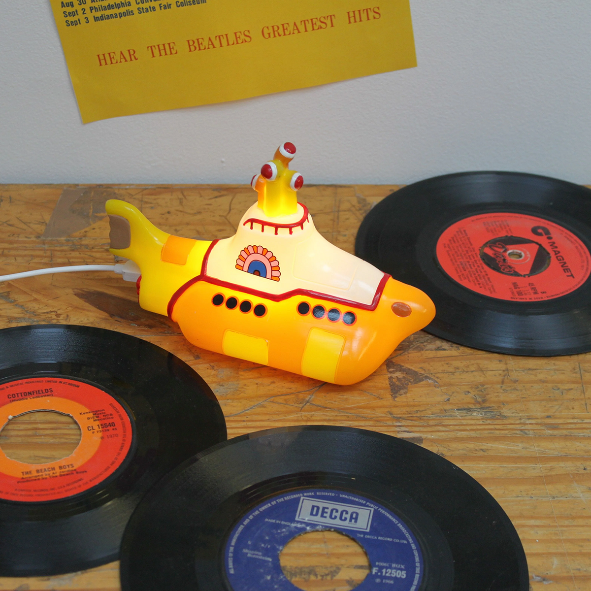 Yellow Submarine Lamp - Small - The Beatles
